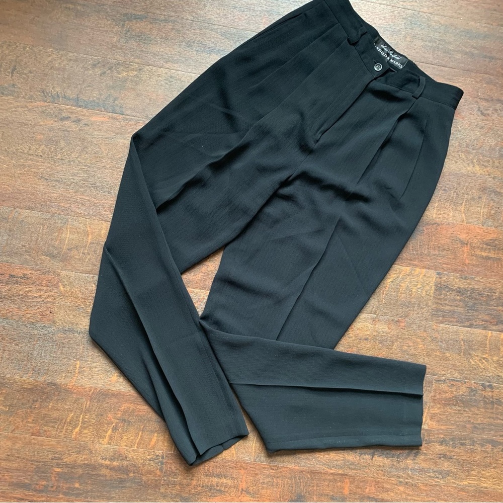 Vntg Alex Garfield By Garfield & Marks Pleated Trouse… - Gem